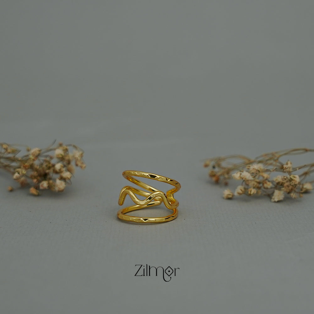 ZA1011156 - Multi layer Geometric Adjustable Ring – Zilmor