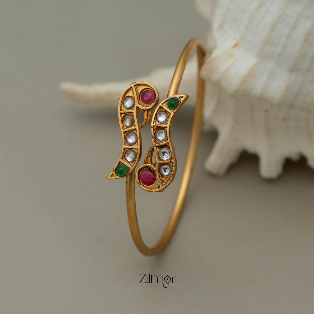 Antique Peacock bangle (color option) - NV100484 – Zilmor
