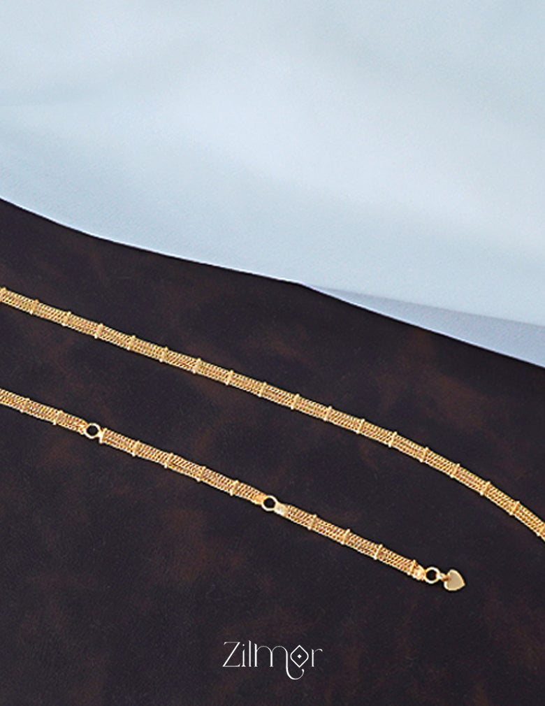 KT1011587- Gold Plated Traditional Hip Chain – Zilmor