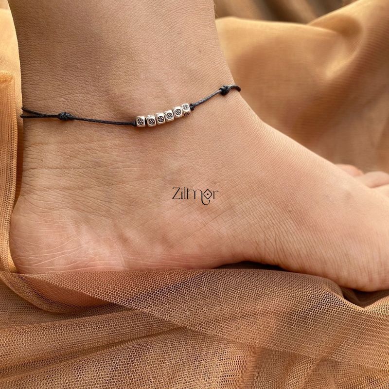 Small beads Minimal Anklet - KY100270 – Zilmor